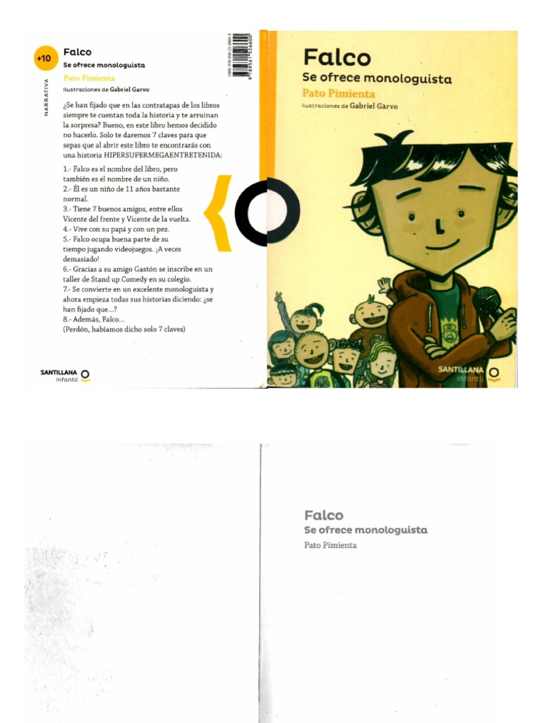 Libro Falco Se Ofrece Monologista | PDF