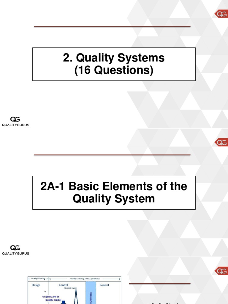 II Quality Systems | PDF | Audit | Iso 9000