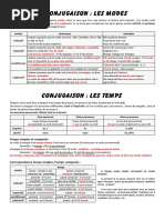 Tableau de Conjugaison Complet | PDF