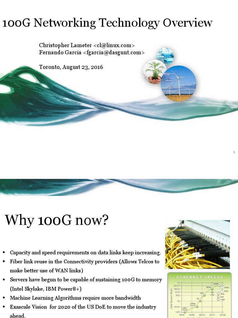 100G Networking Technology Overview - Slides - Toronto (August 2016 ...