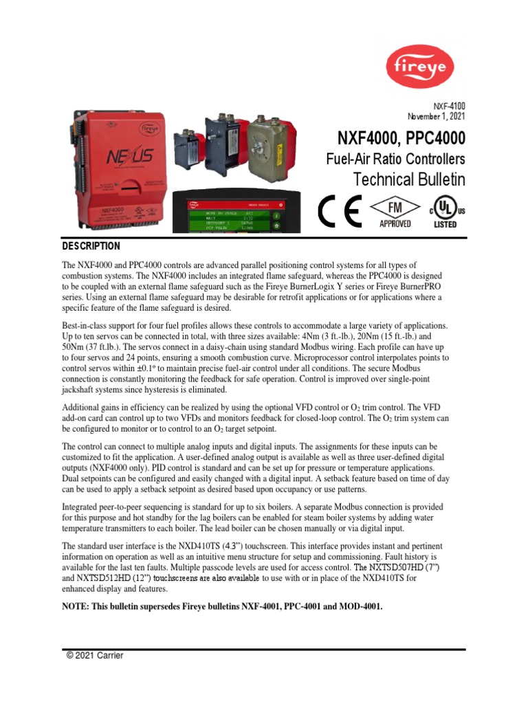 NXF 4100 | PDF | Programmable Logic Controller | Electromagnetic Interference
