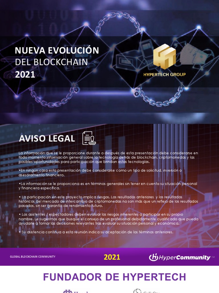 Presentación Hypertech | PDF | Criptomoneda | Visa Inc.