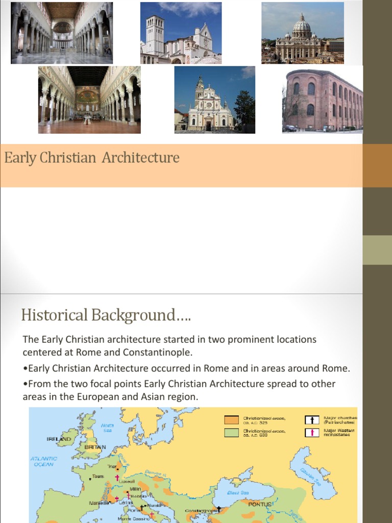 01 - Early Christian | PDF | Church (Building) | History Of Christianity