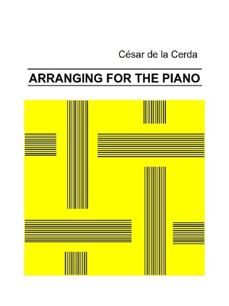 Arranging For The Piano Pdf