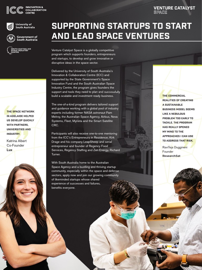 Venture Catalyst Space Guide Sept 21 | PDF | Startup Company | Small ...