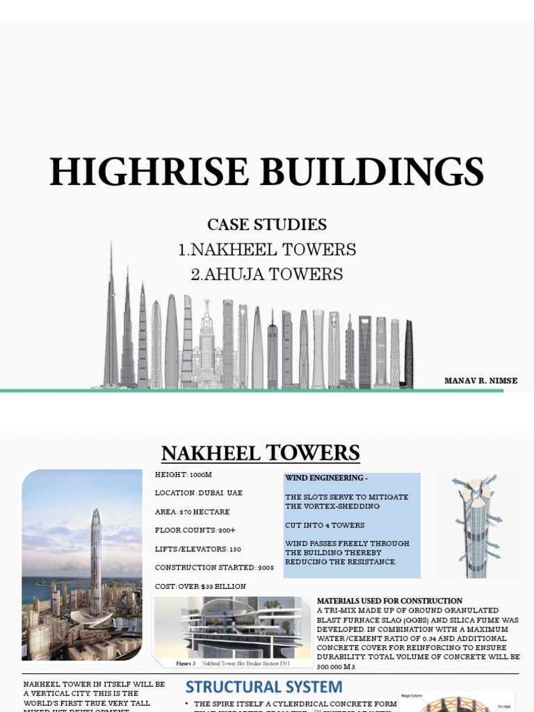 Highrise Buildings: Case Studies | PDF | Concrete | Building Engineering