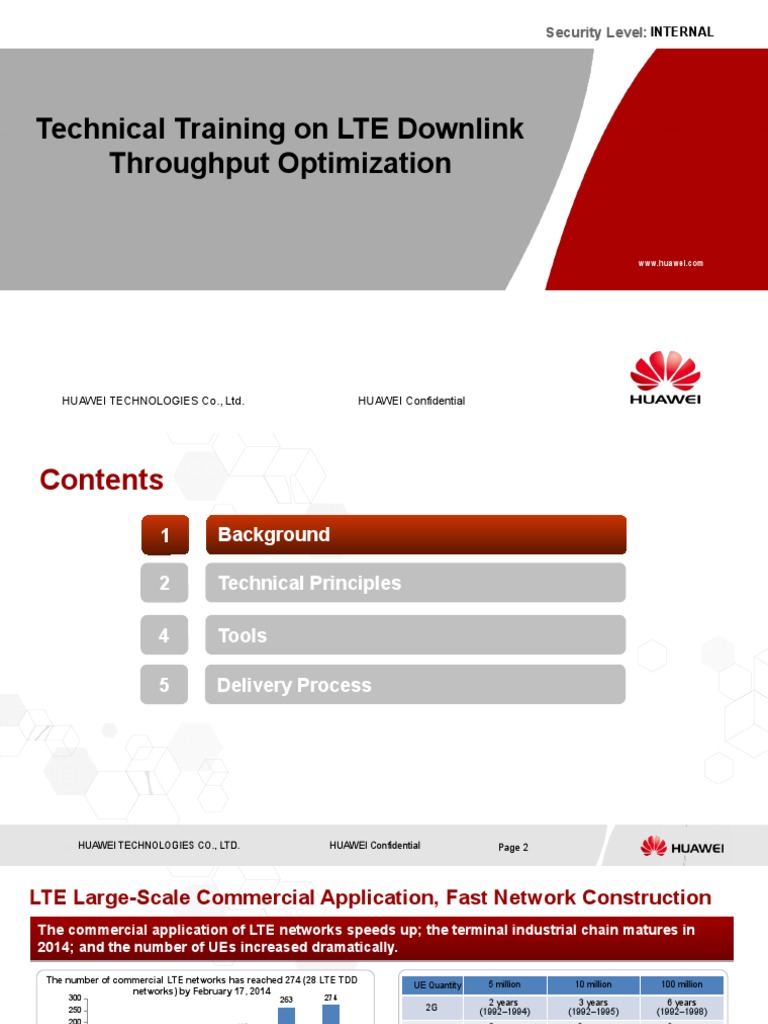 LTE Downlink Throughput Optimization Based On Performance Data | PDF | Computer Network ...