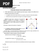 Ejercicios Resueltos de Fuerza Eléctrica | PDF | Vector Euclidiano | Fuerza