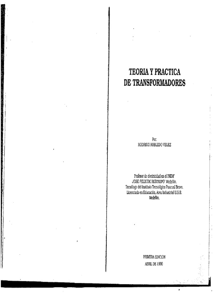 Teoria y Practica de Transformadores | PDF