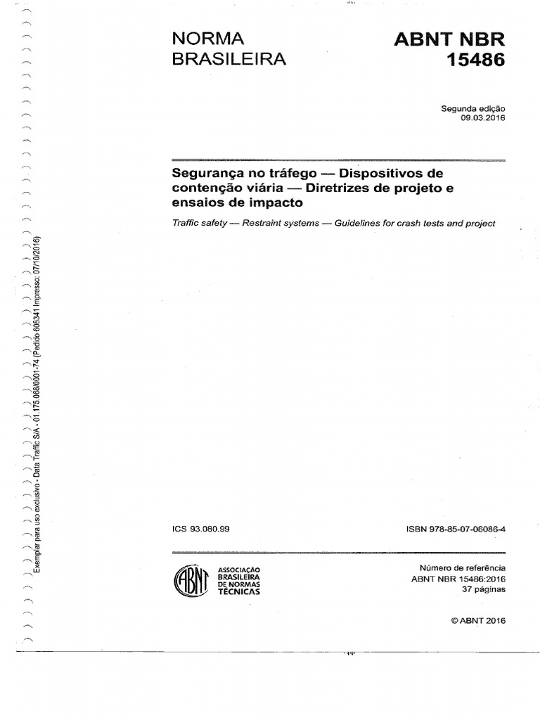 NBR 15486 2016 | PDF