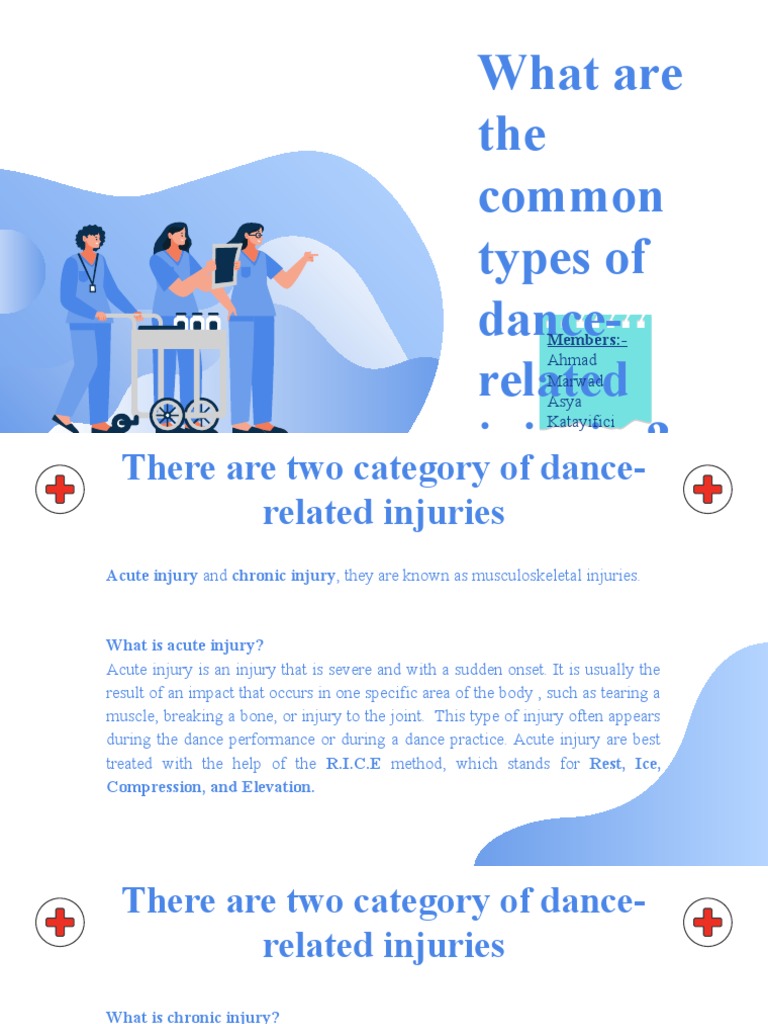 Common Types of Dance-Related Injuries. | Download Free PDF | Knee | Foot