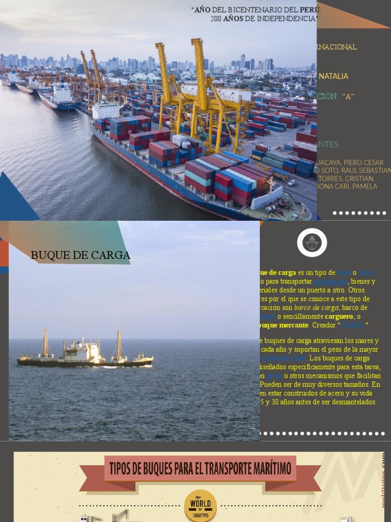 Tipos de Buques | Descargar gratis PDF | Buques | Envío