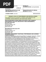 IEP Format Sample | PDF | Individualized Education Program | Special ...