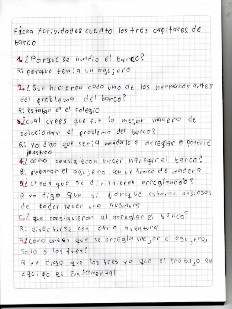 Los 3 Capitanes Del Barco | PDF