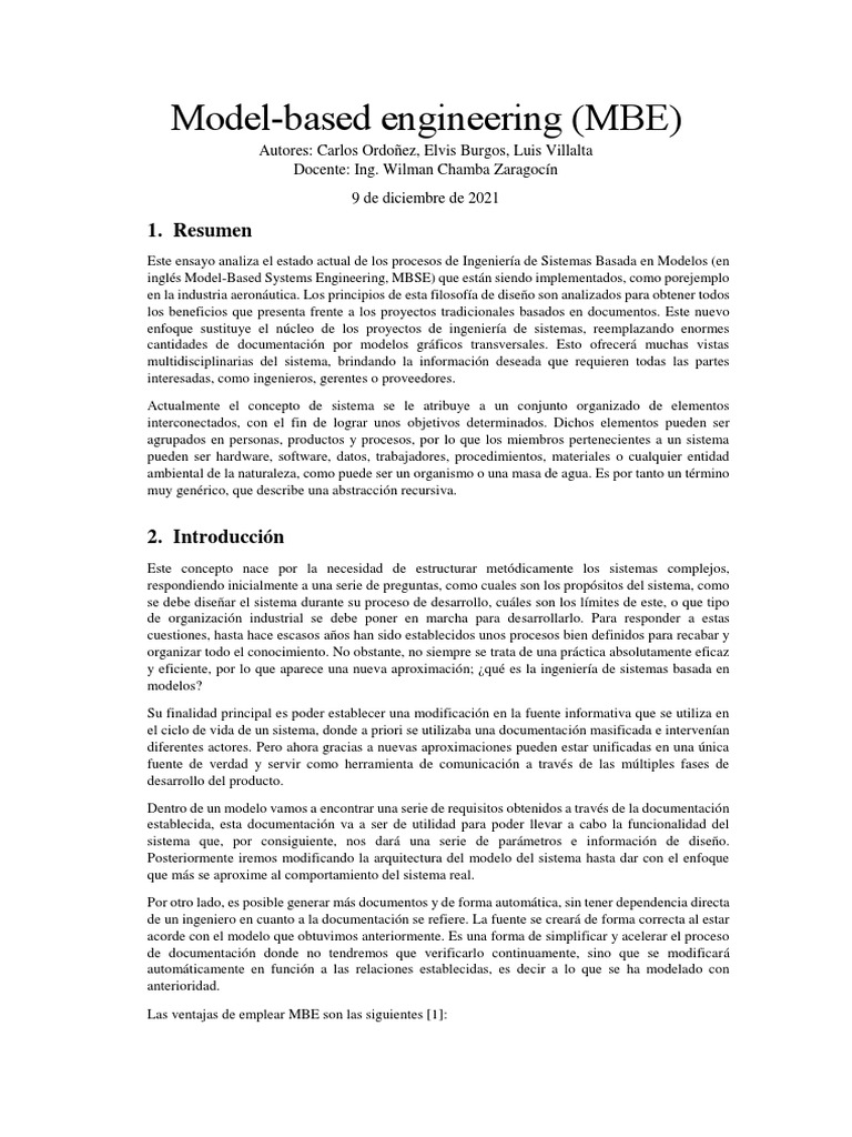 Model-Based Engineering (MBE) | PDF | Software | Lenguaje de programación