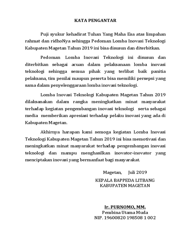 Buku Panduan Inotek 2019 | PDF
