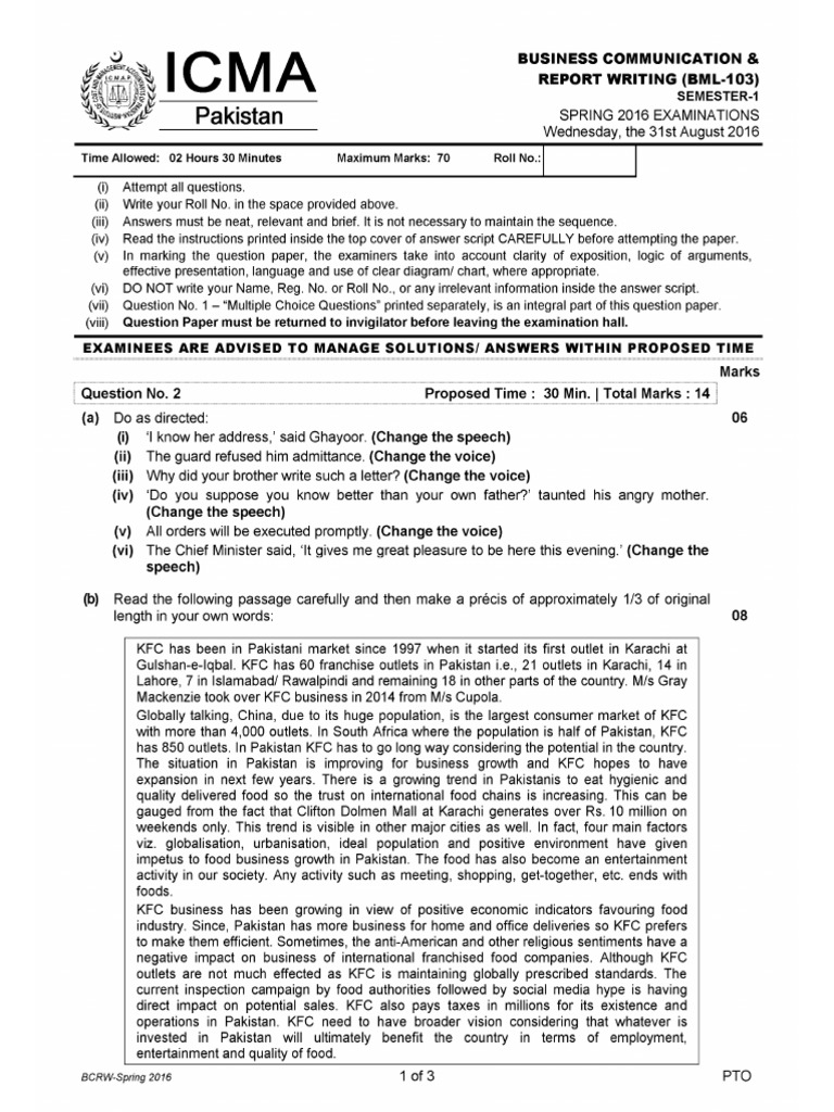 3 BML 103 BCRW | PDF