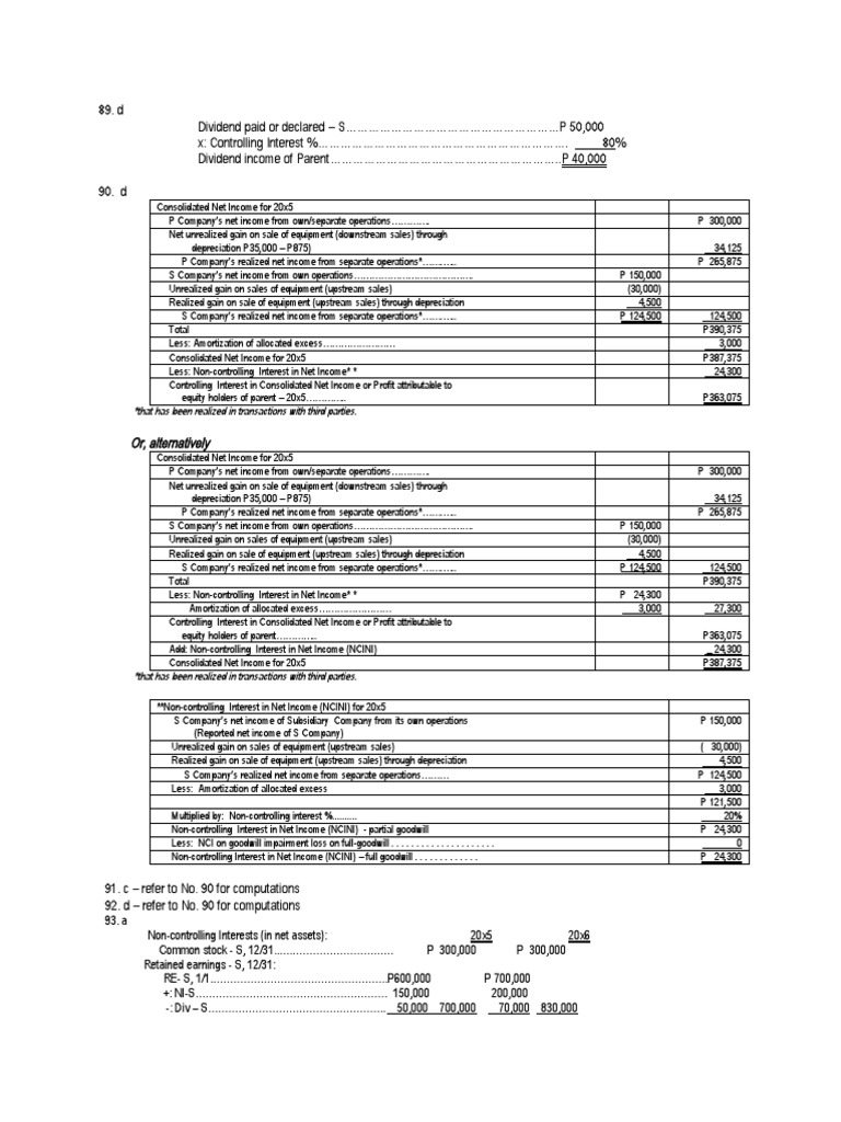 Chapter 5 - Dayag - MCS Computation | PDF | Net Income | Retained Earnings