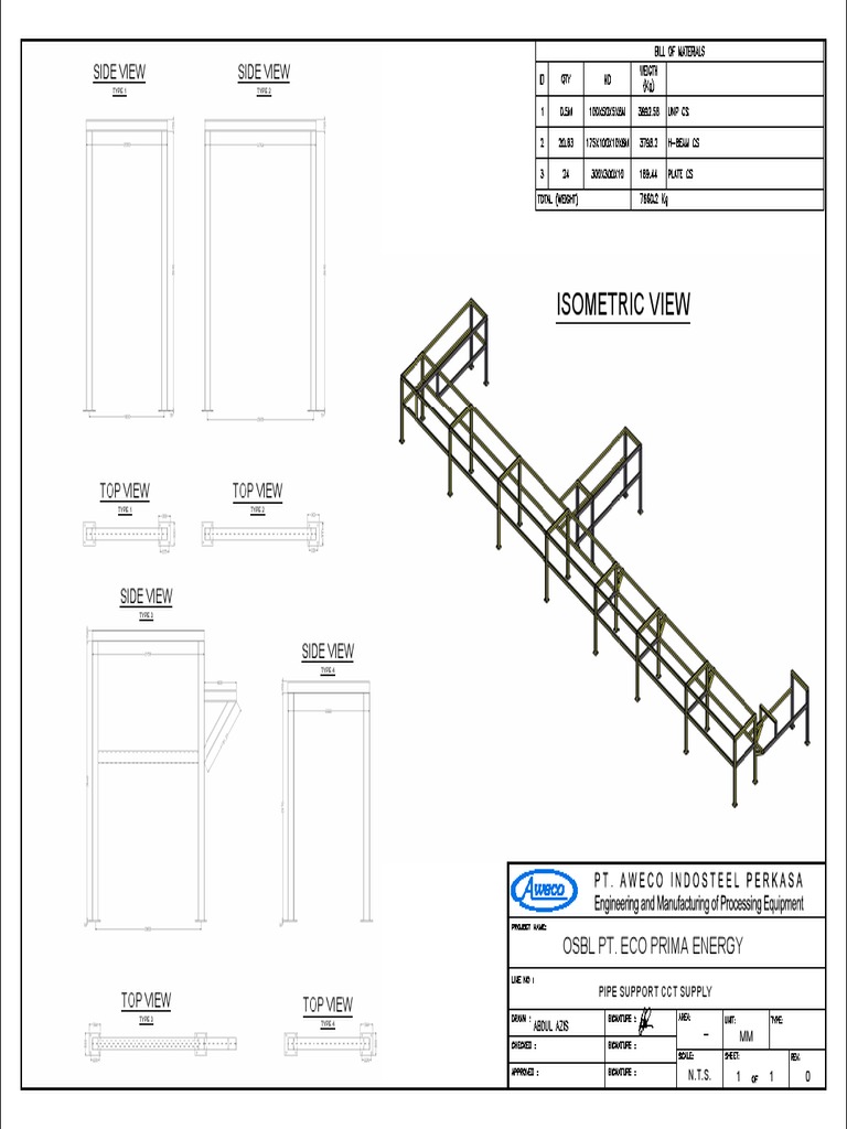 Pipe Support CCT | PDF