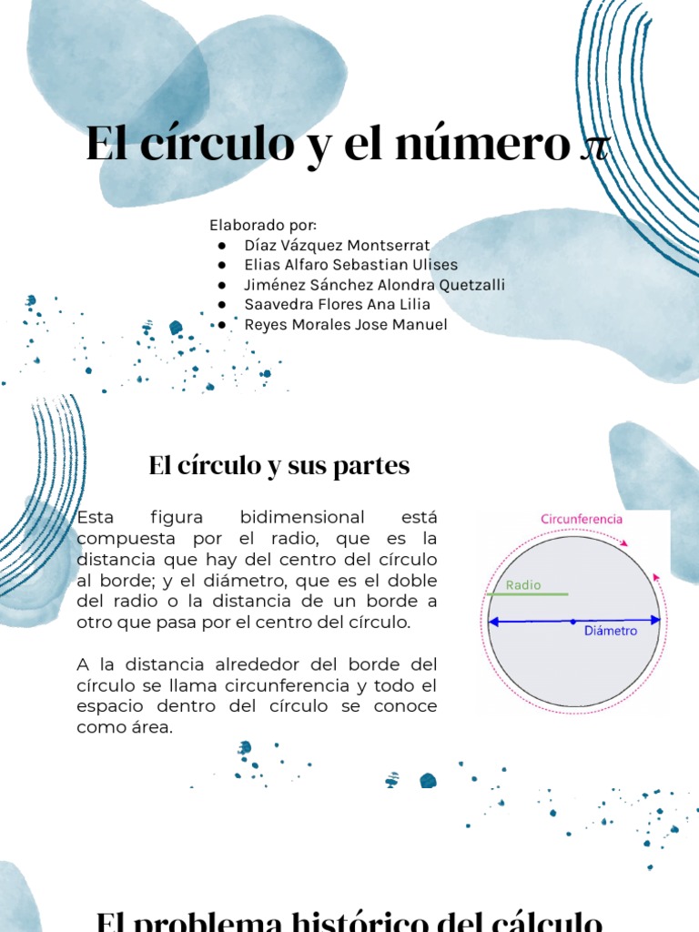 El Círculo y en Número ? | PDF | Pi | Objetos matemáticos