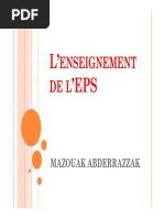 Programme d'EPS au Maroc : enjeux et perspectives | PDF | Des sports ...