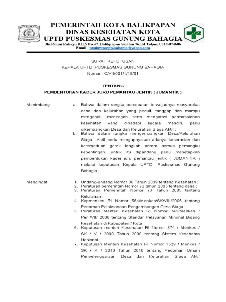 SK Kader Jumantik | PDF