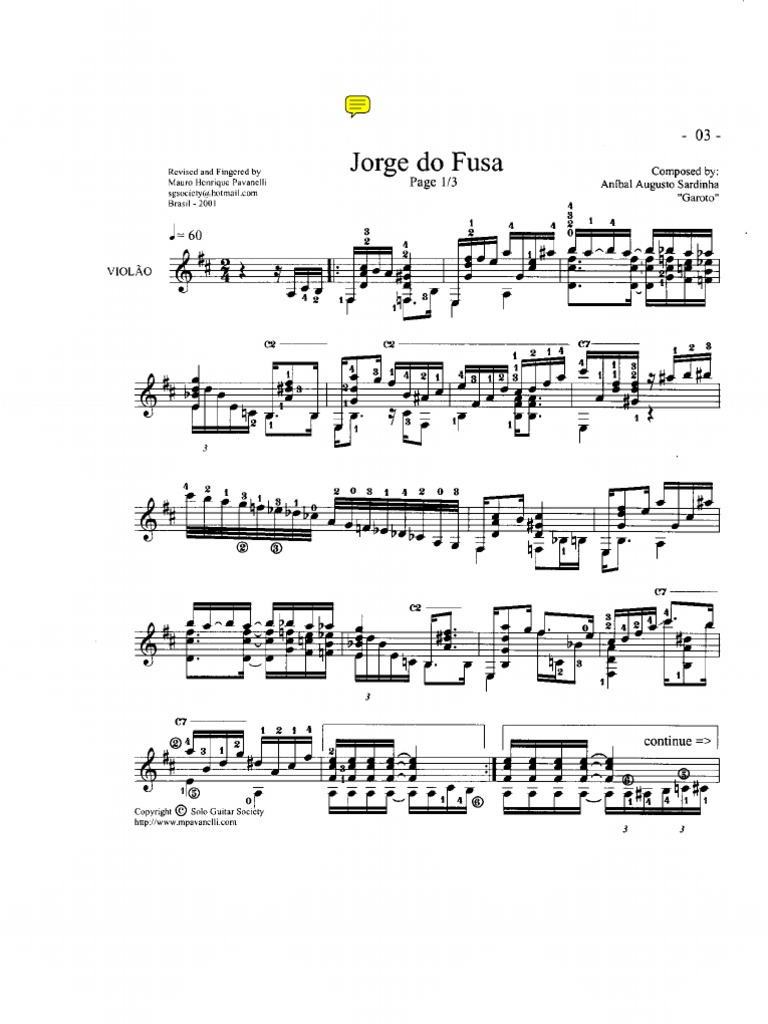 Garoto Jorge Do Fusa | PDF