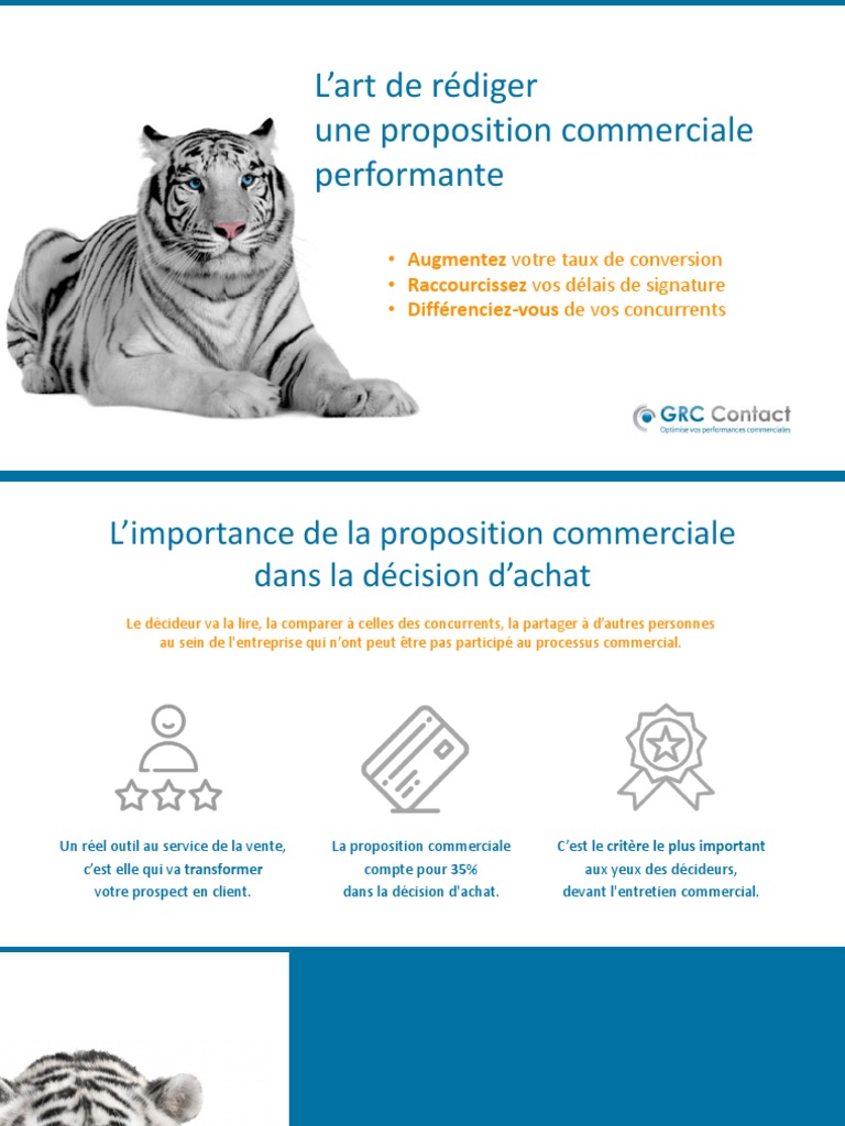 L Art de Rediger Une Proposition Commerciale Performante | Download ... L Art de Rediger Une Proposition Commerciale Performante | Download ...
