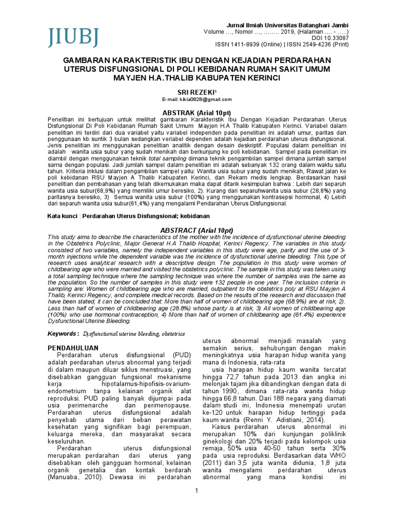 Jurnal Sri Rezeki | PDF