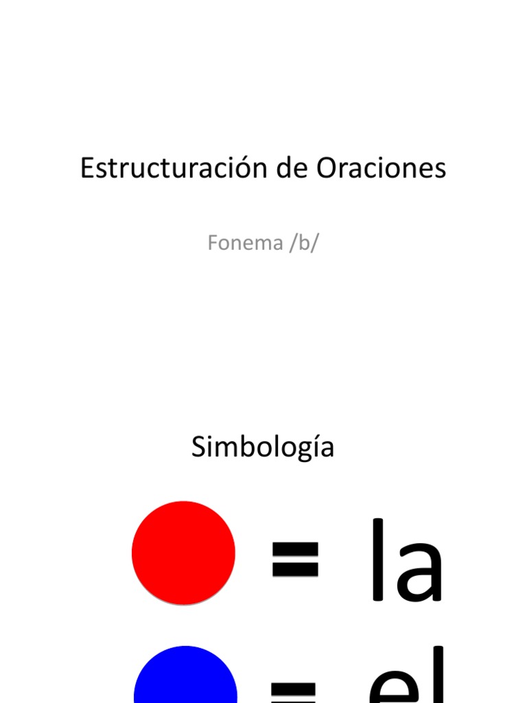 Oraciones Con B | PDF | Estudios de idiomas extranjeros