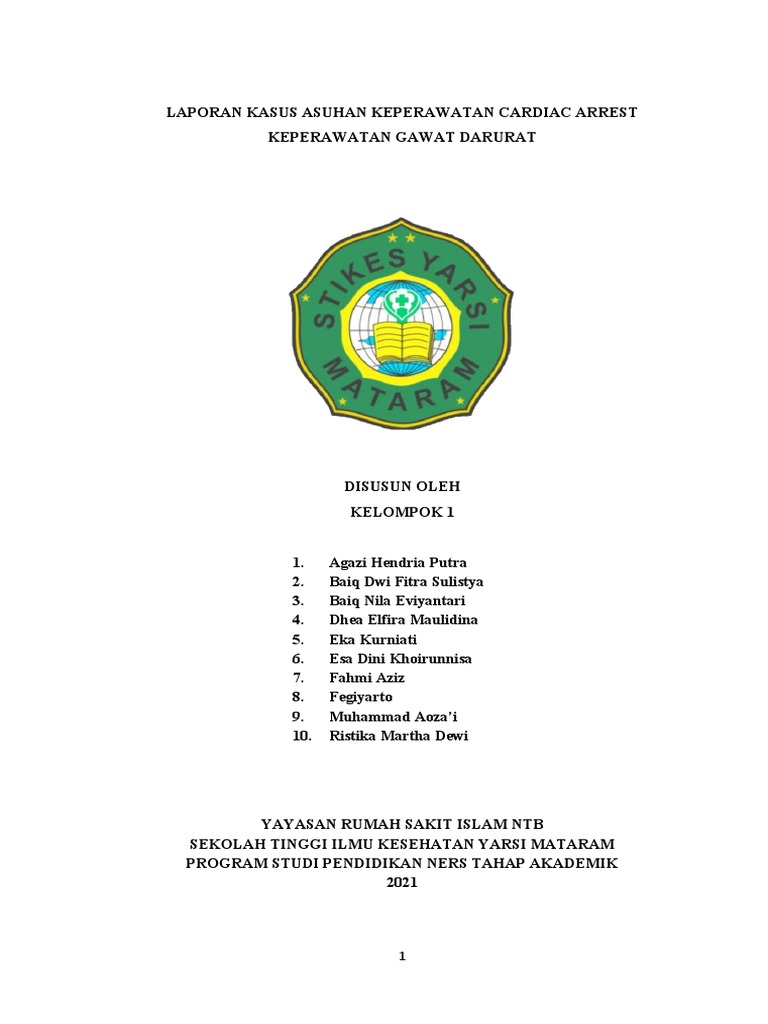 Laporan Kasus Askep. KLP 1 | PDF