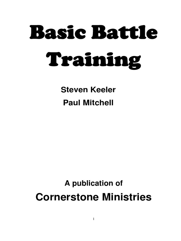 Basic Battle Training Guide | PDF | Jesus | Sodom And Gomorrah