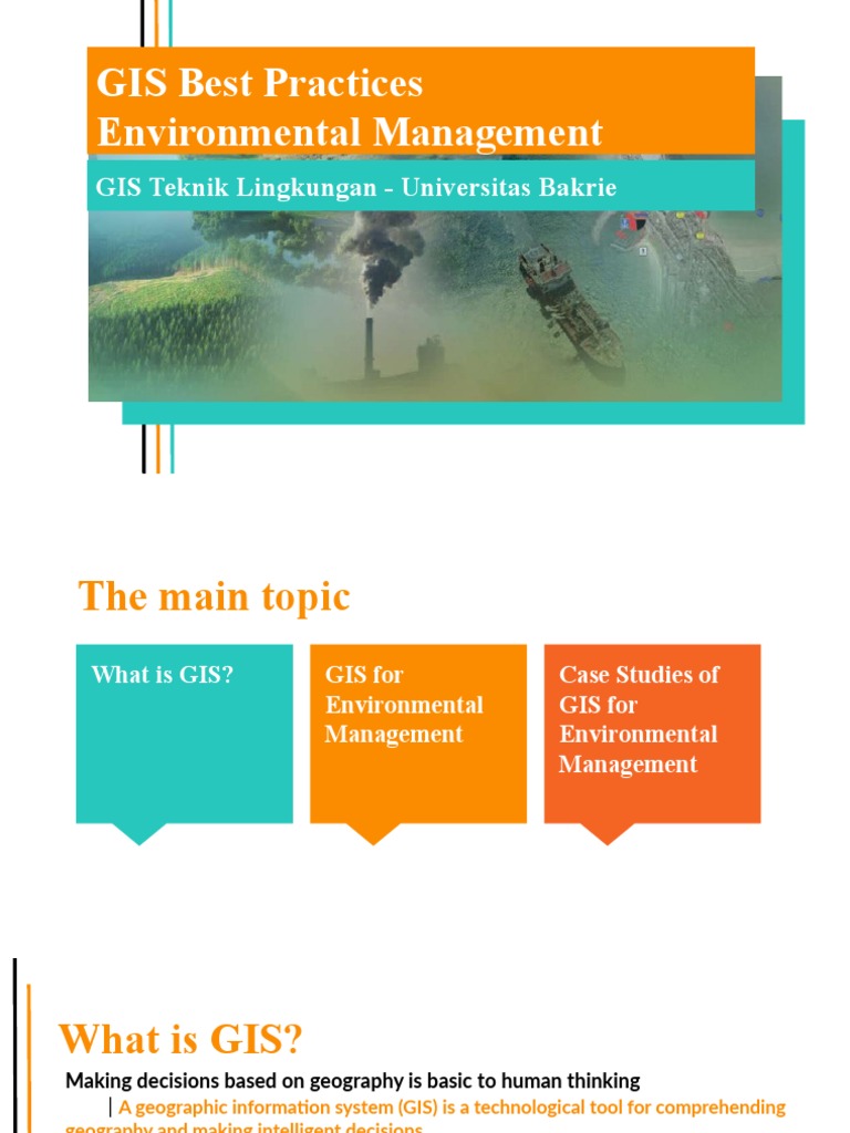 GIS Best Practices - Environmental Management | PDF | Geographic ...