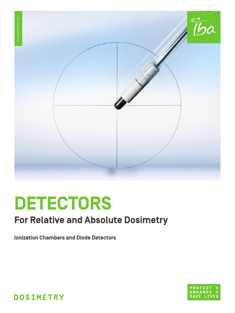 Detectors: For Relative and Absolute Dosimetry | PDF | Dosimetry | Electron