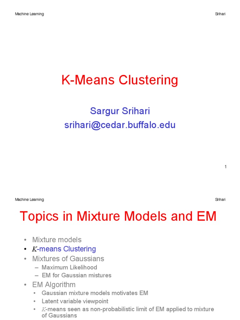 Ch9 1-Kmeans | PDF | Cluster Analysis | Data Compression