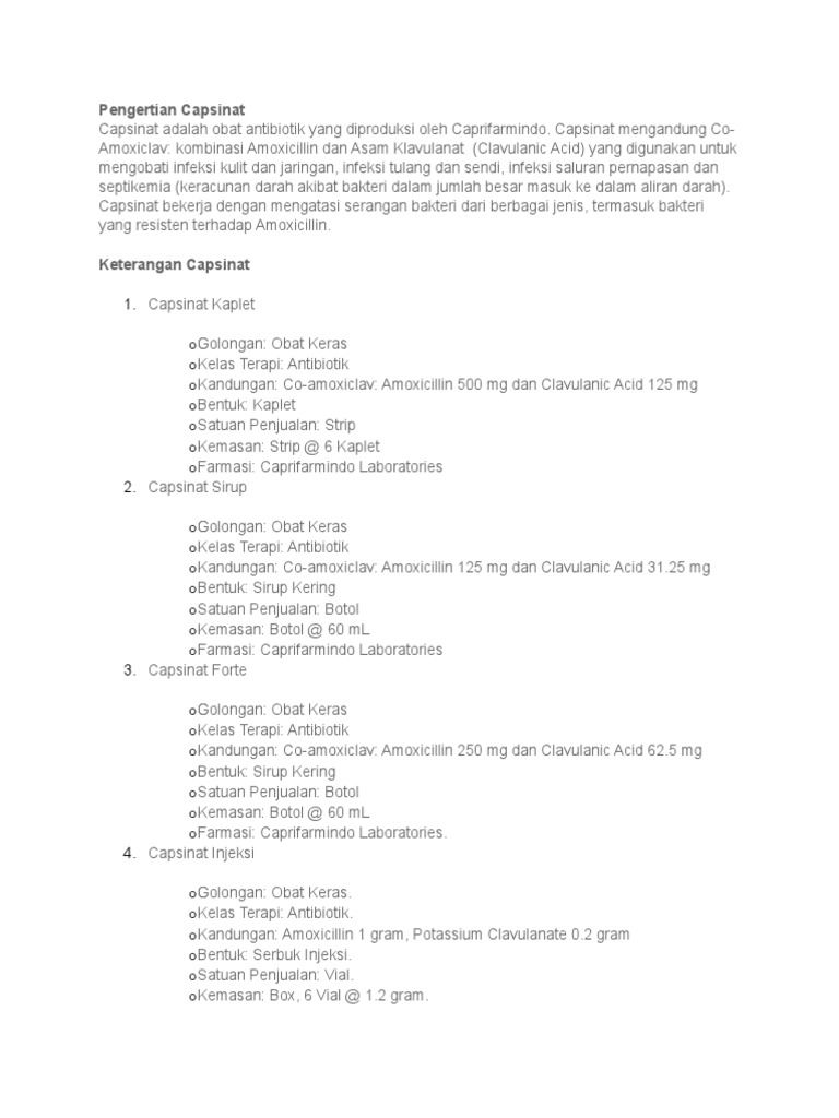 Pengertian Capsinat | PDF