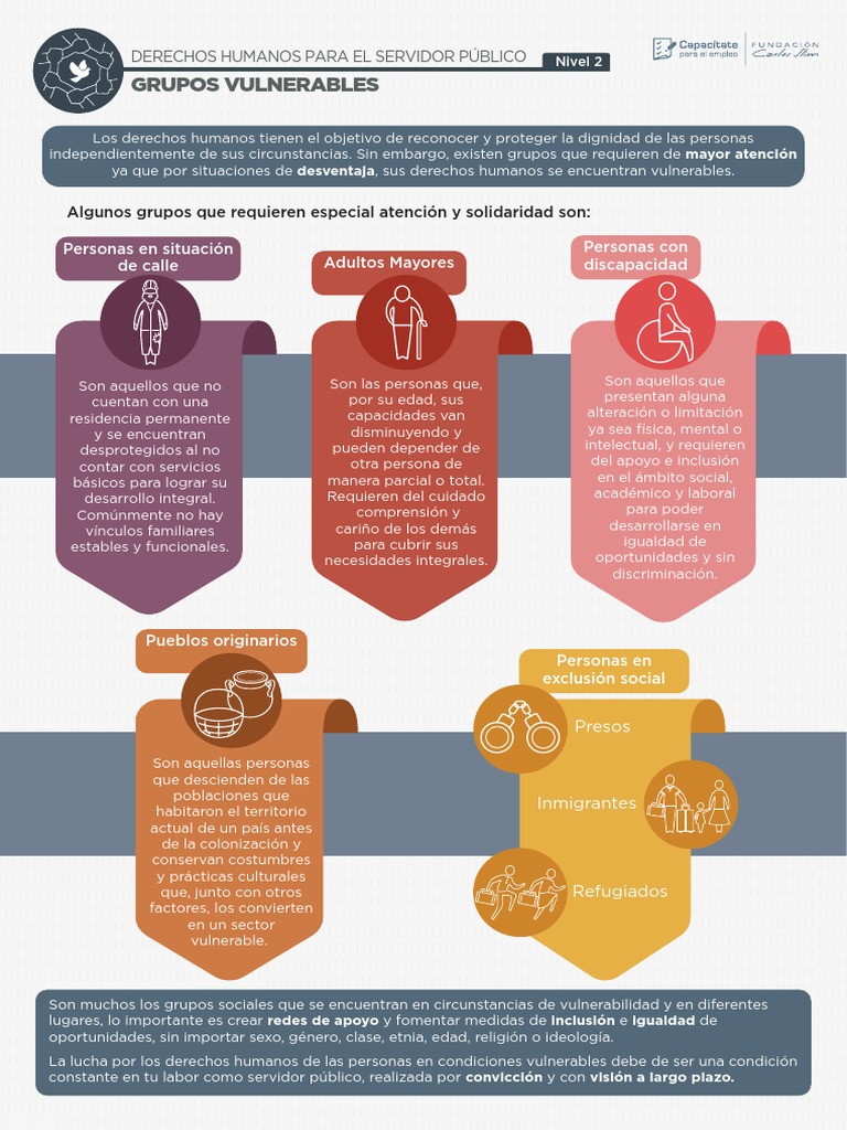 Grupos Vulnerables: Algunos Grupos Que Requieren Especial Atención y ...