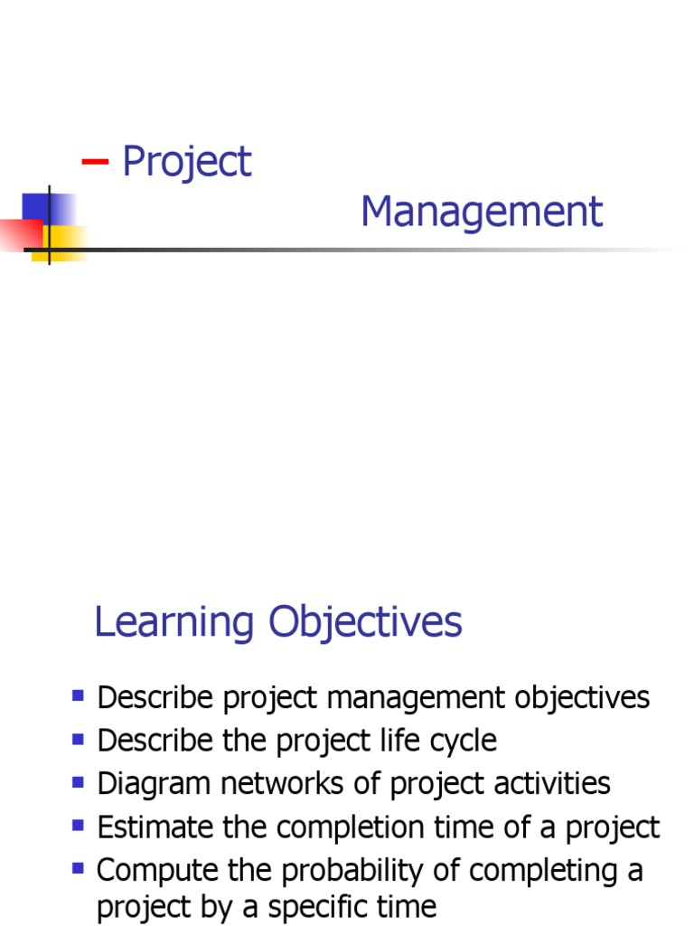 Project Management-3 | PDF | Applied Mathematics | Project Management