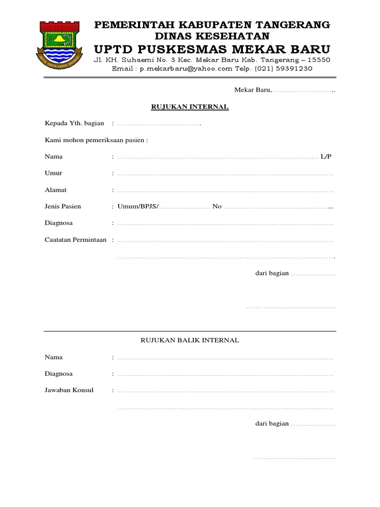 Rujukan Internal | PDF