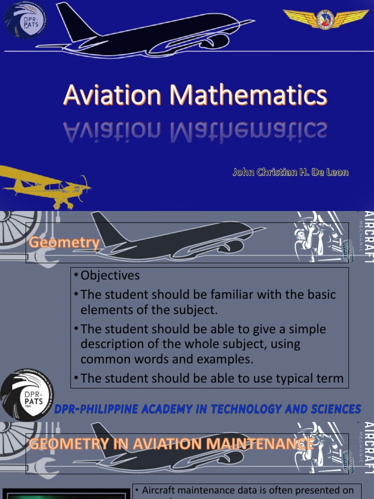 Lesson 13 Aviation Math | PDF | Trigonometric Functions | Triangle