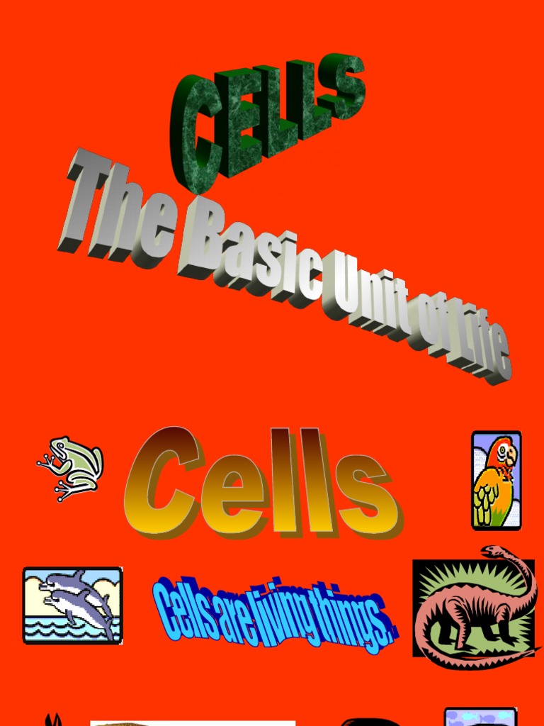 Cells The Basic Unit of Life | PDF | Cell (Biology) | Plants