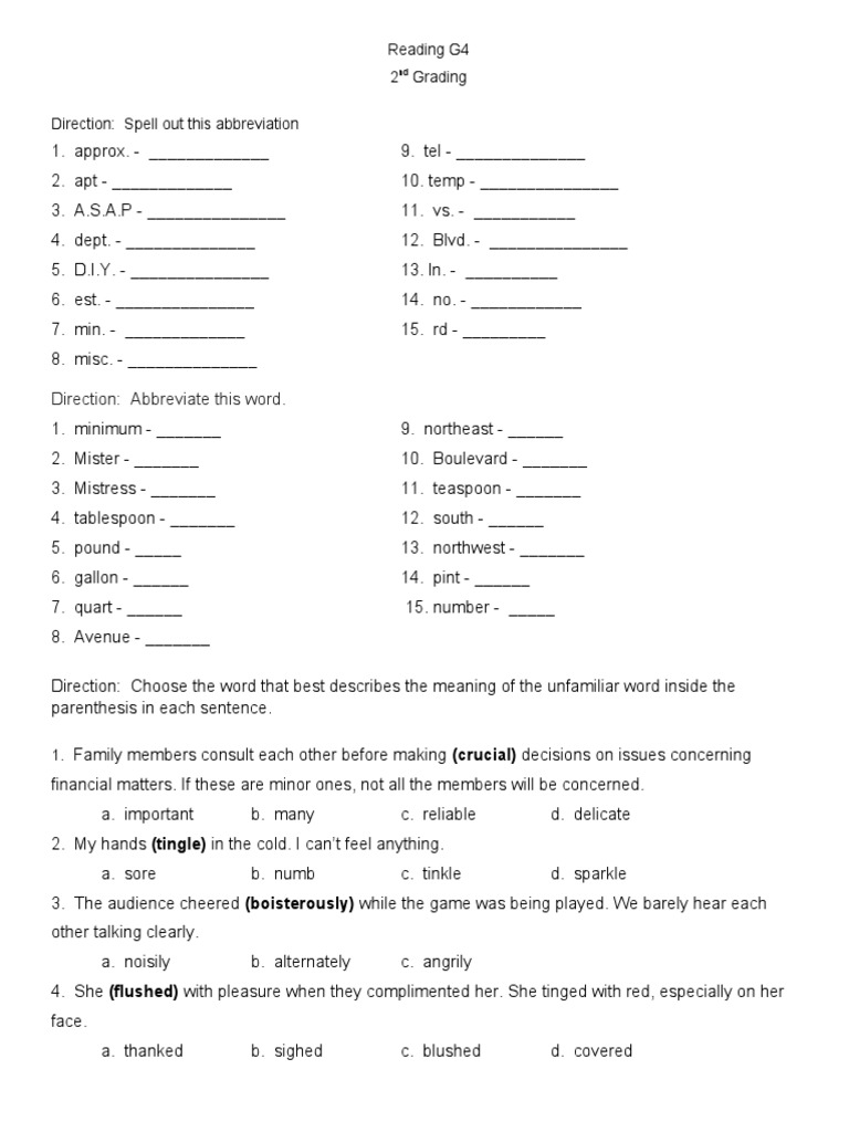 Reading G4 2nd Grading 1 | PDF | Books | Book Design