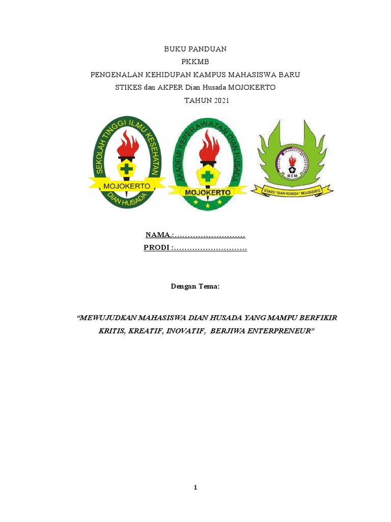 Buku Panduan PKKMB 2021.. | PDF | Seni