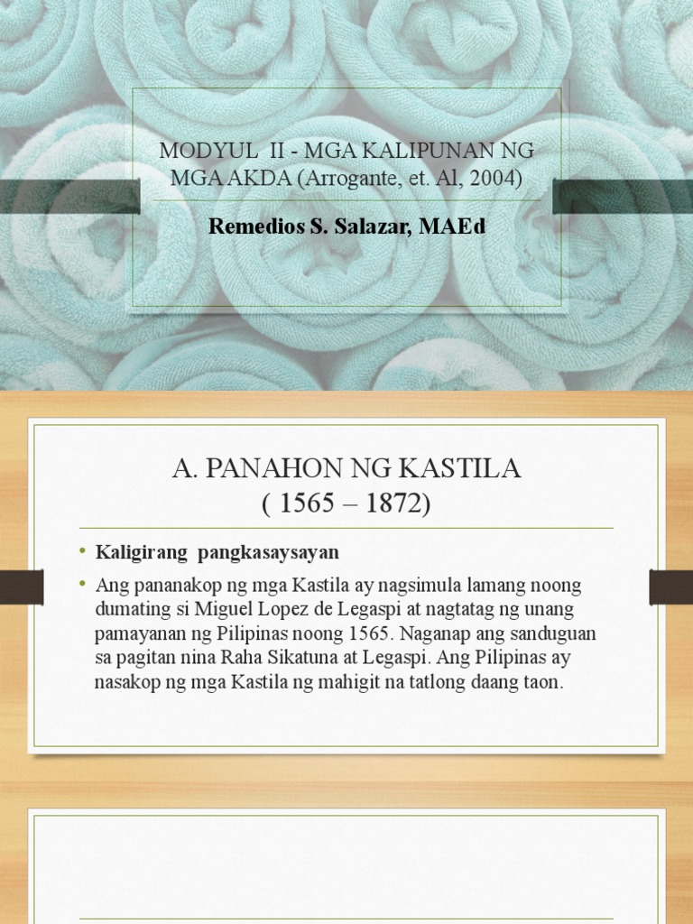 Ppt. Modyul II - Mga Kalipunan NG Mga Akda | PDF