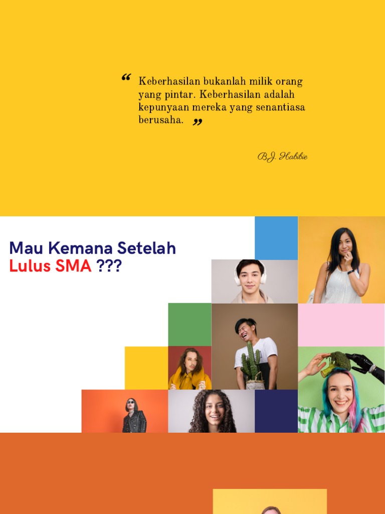 Mau Kemana Setelah Lulus SMA | PDF