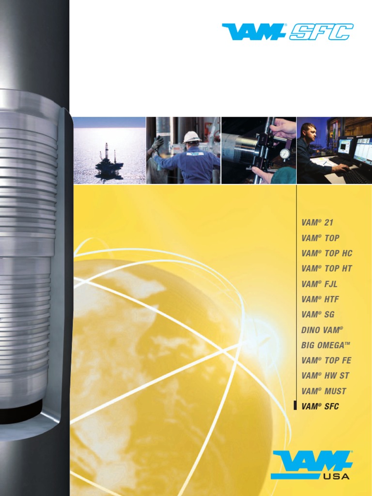 VAM SFC 0511 SP | PDF | Pipe (Fluid Conveyance) | Strength Of Materials