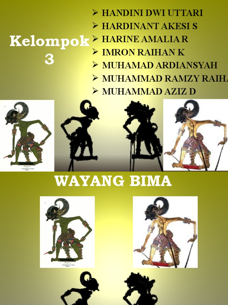 Wayang Bima | PDF