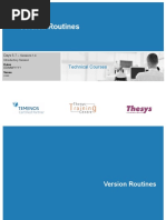 9.version Routines R14 | PDF | Subroutine | Application Programming Interface