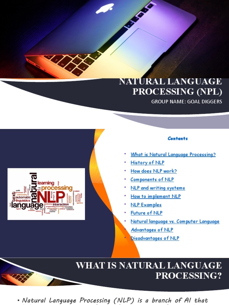 Natural Language Processing (NPL) : Group Name: Goal Diggers | PDF | Word | Syntax