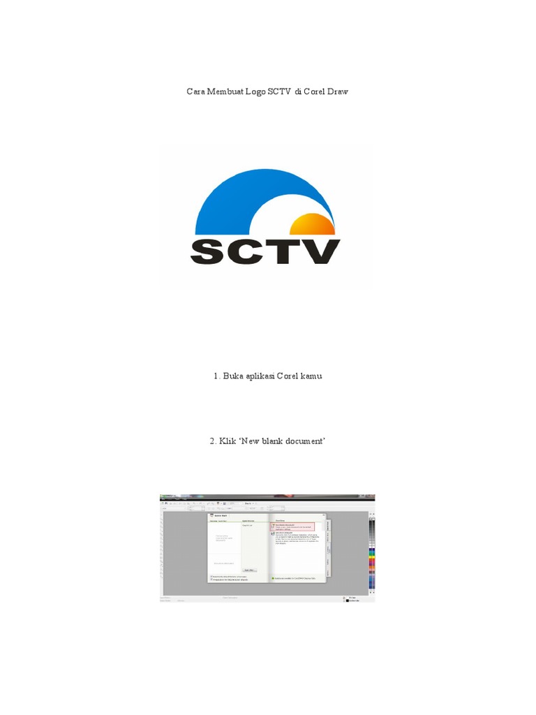 Cara Membuat Logo SCTV | PDF
